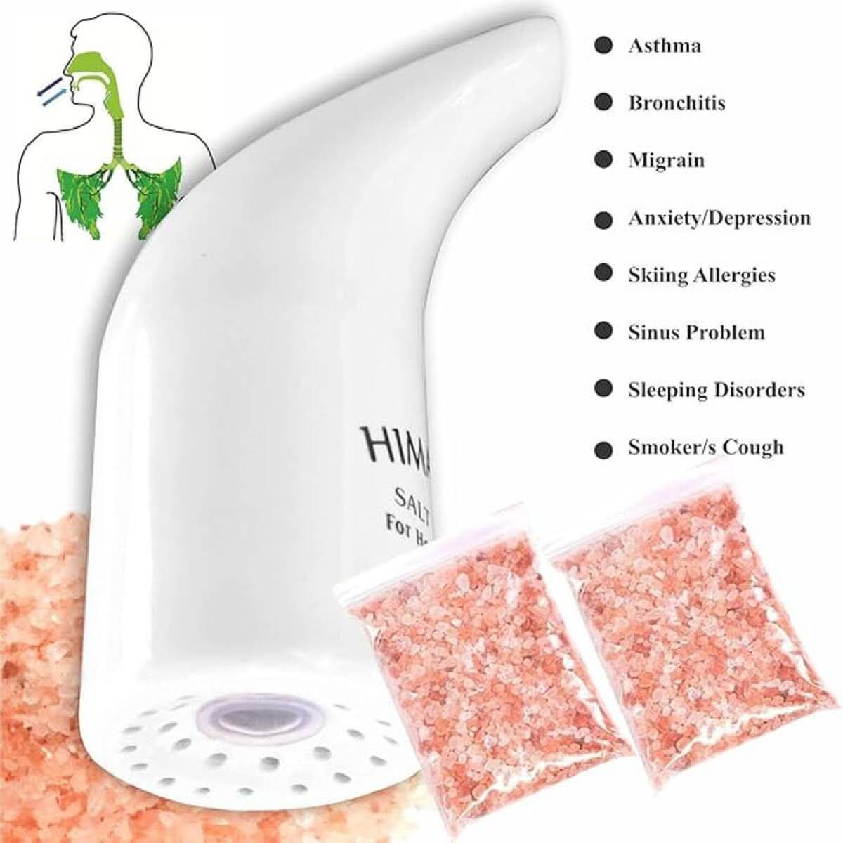 Himalayan Salt Inhaler: A Natural Remedy for Respiratory Health ...